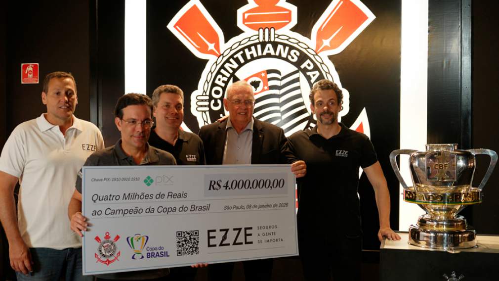 EZZE Seguros bonifica o Corinthians pela conquista da Copa de Brasil em ...